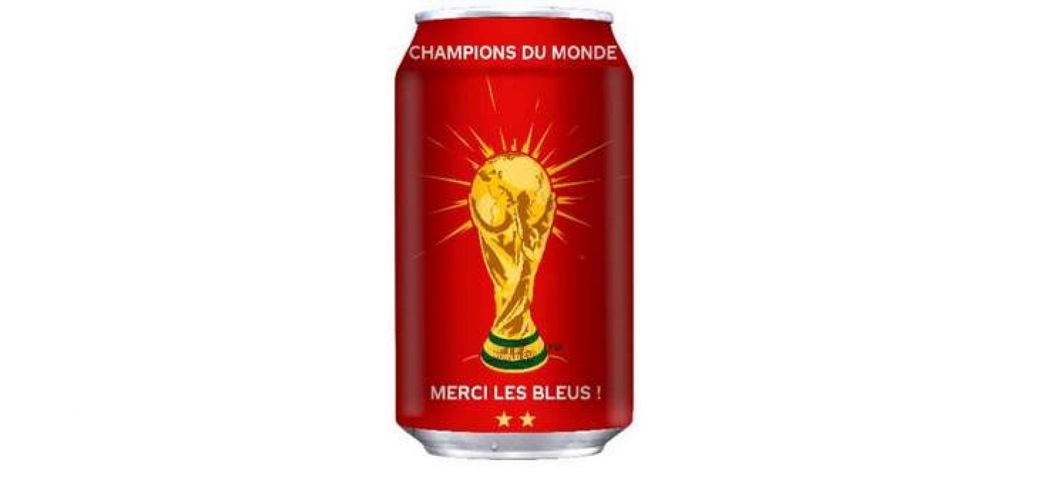 Coca-Cola dit merci aux Bleus pour leur Coupe du Monde 2018 ...
