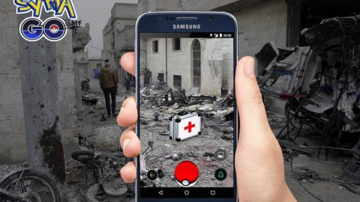 Pokémon GO : Syria GO, la campagne qui détourne le jeu phénomène pour ...