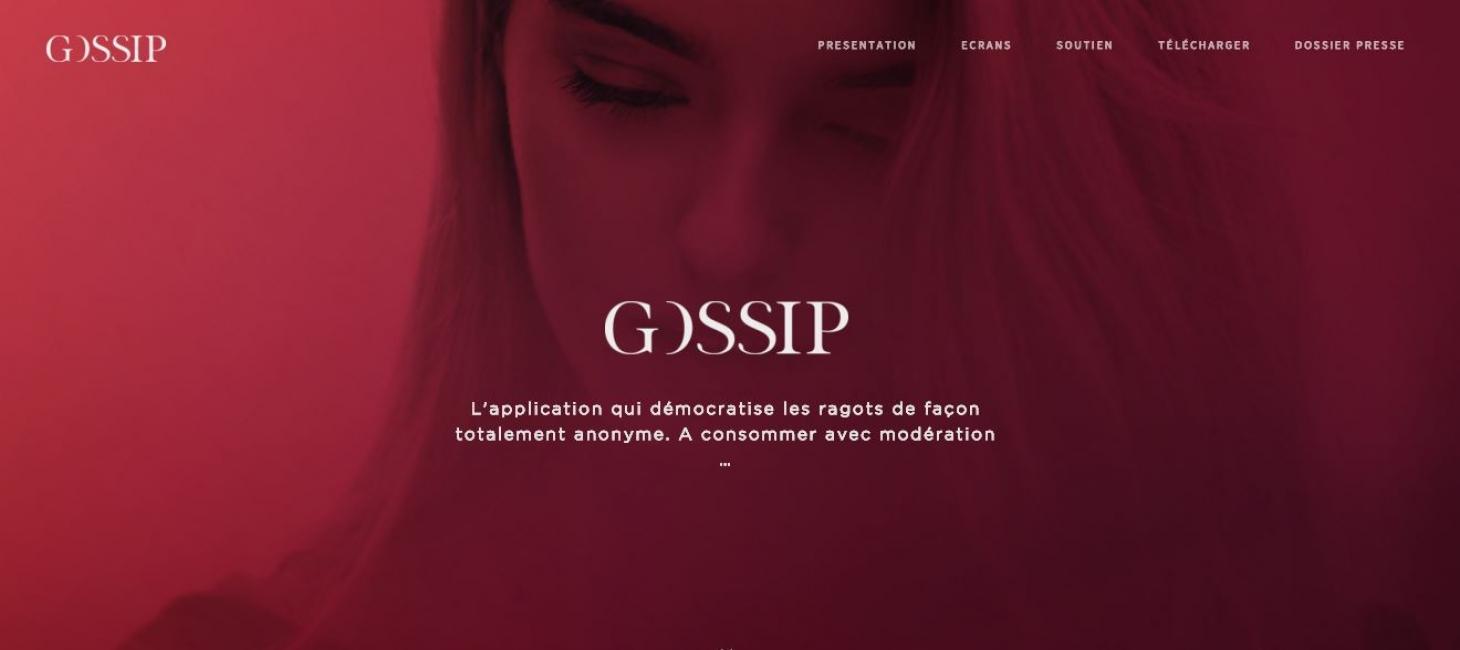 Mobile : Gossip, retour sur le devant de la scène de l'appli à potins