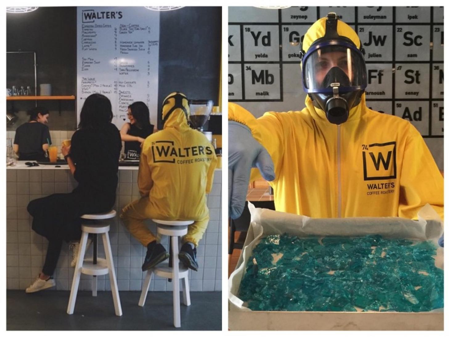 Un café dédié à la série Breaking Bad, tout bon pour séduire les jeunes ...